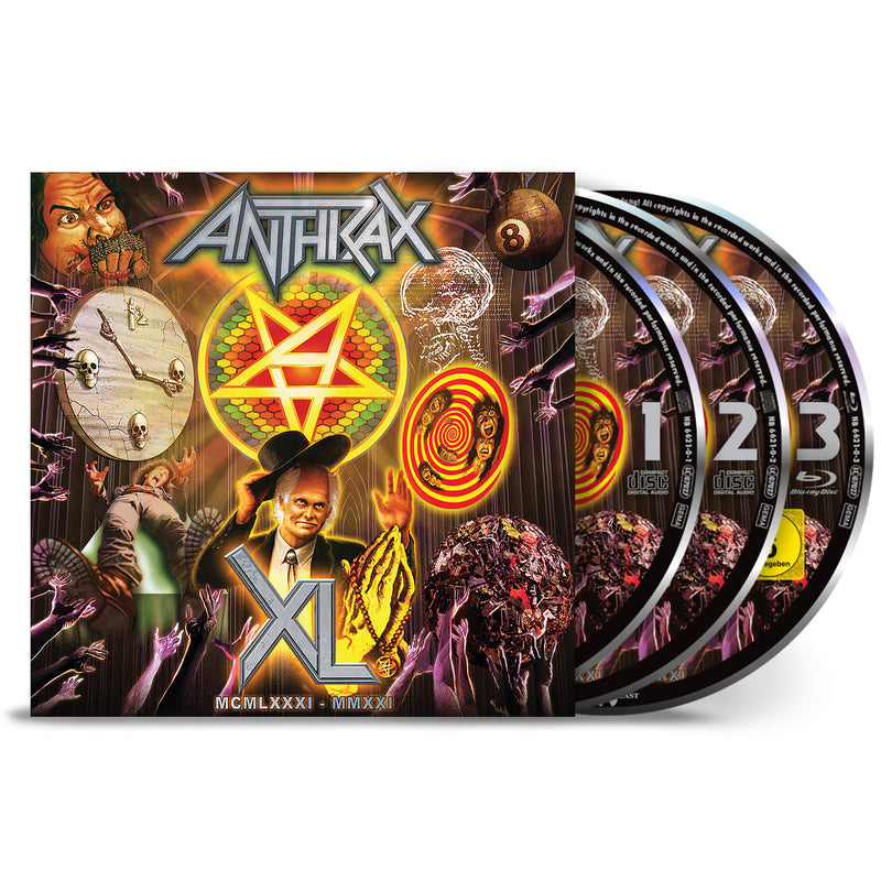 XL (DVD) | Anthrax – Maniacs Store