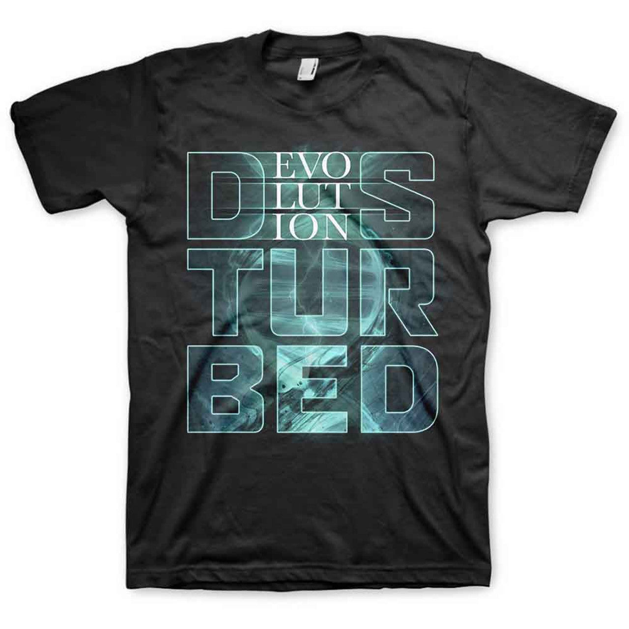 Disturbed Unisex T-Shirt: Evolution (Black) – Maniacs Store